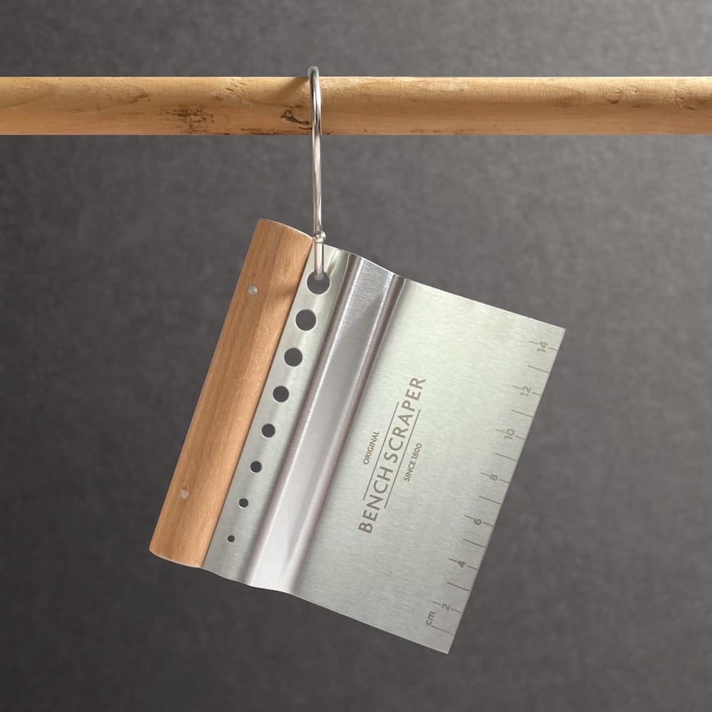 Bench Scraper - Stainless Steel & Beech Wood - Mason Cash | Gift Boxed