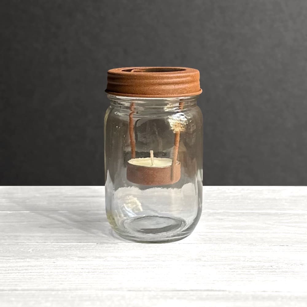 Jam Jar Tealight Candle Holder | Gift Boxed