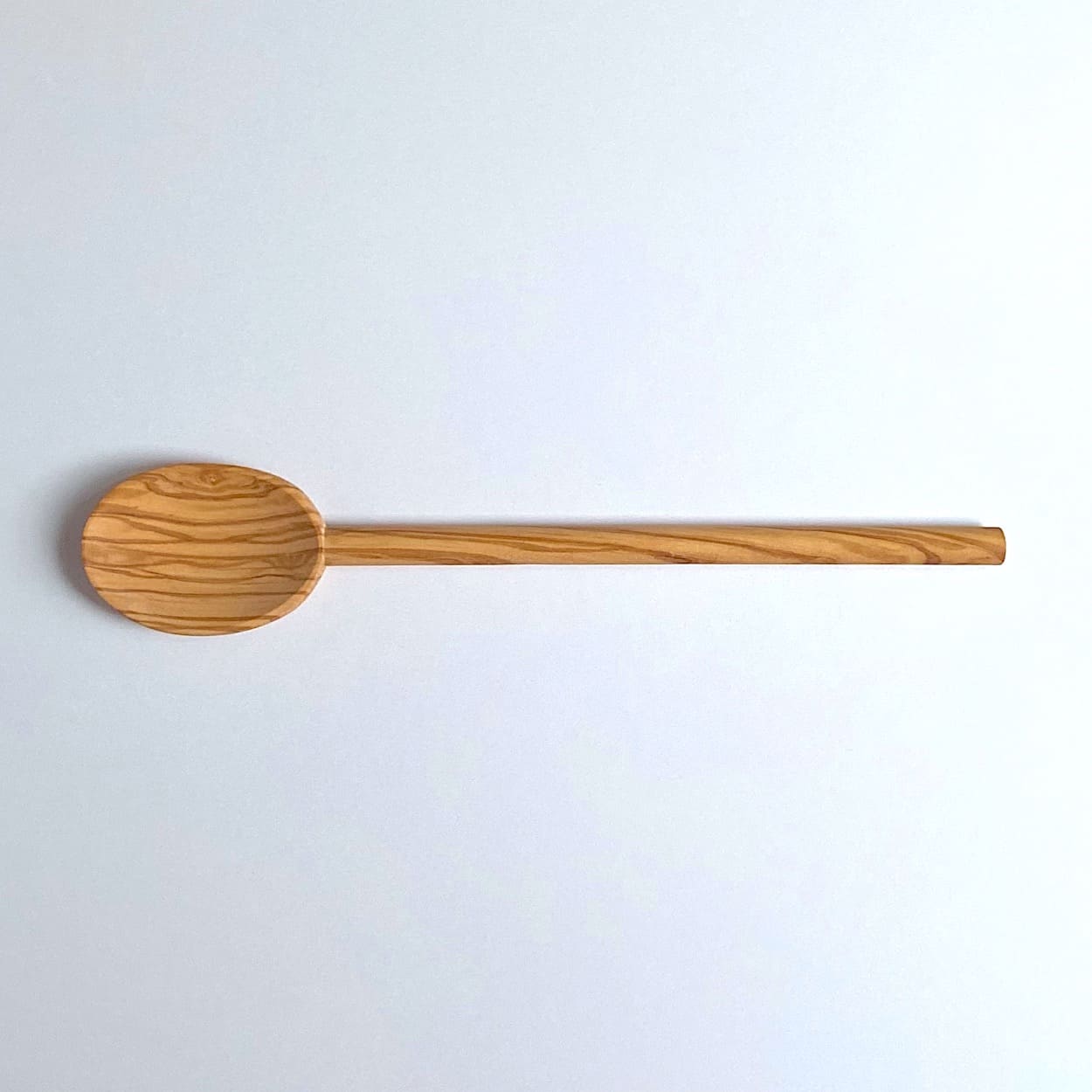 Olive Wood Oval Mixing Spoon | Eddingtons