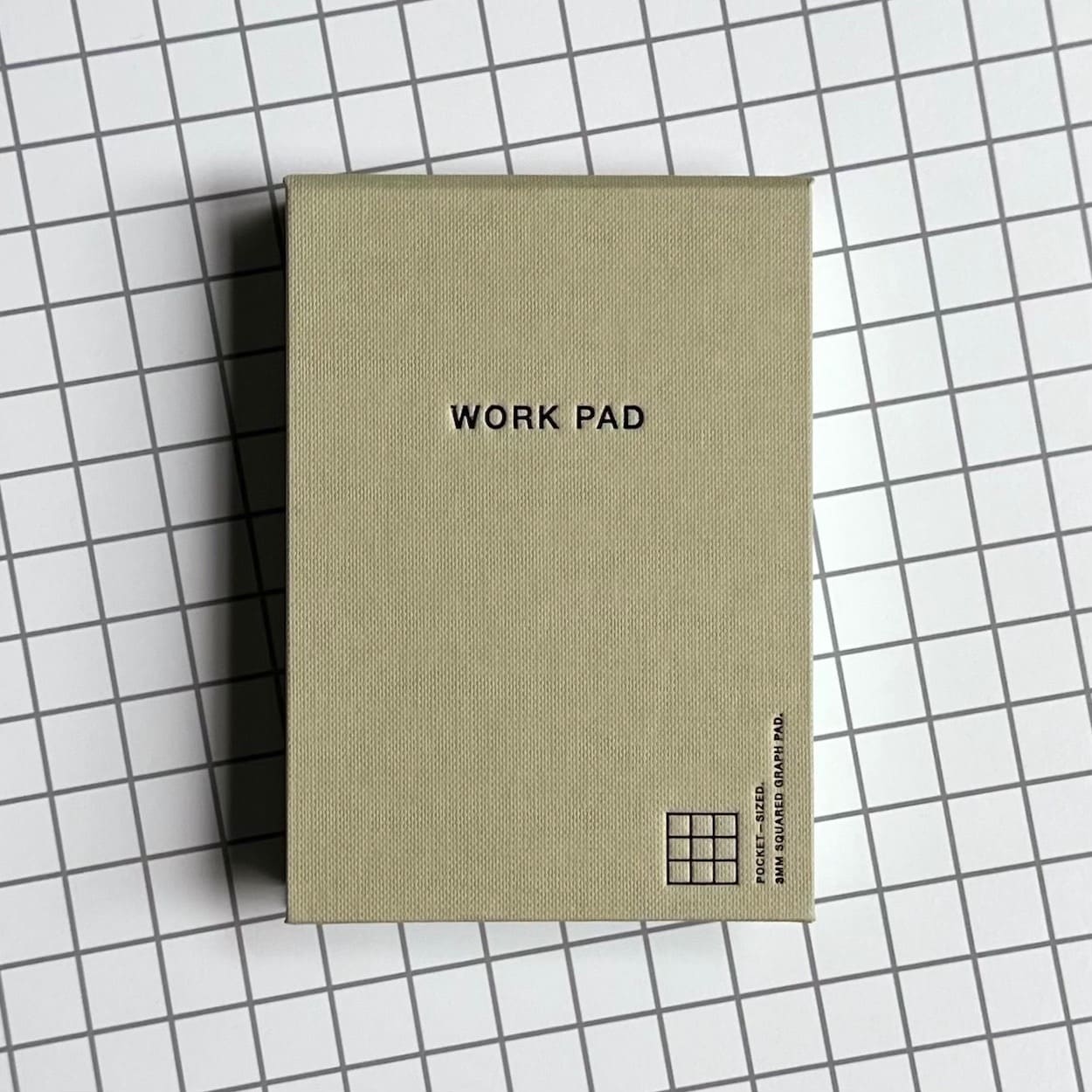 A7 Pocket Size Gridded Hardback Notepad - British Made - Pistachio ...
