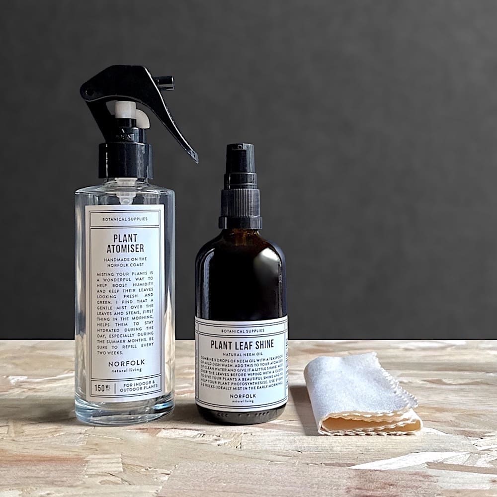 Houseplant Leaf Shine Gift Set - British Made with Natural Ingredients ...