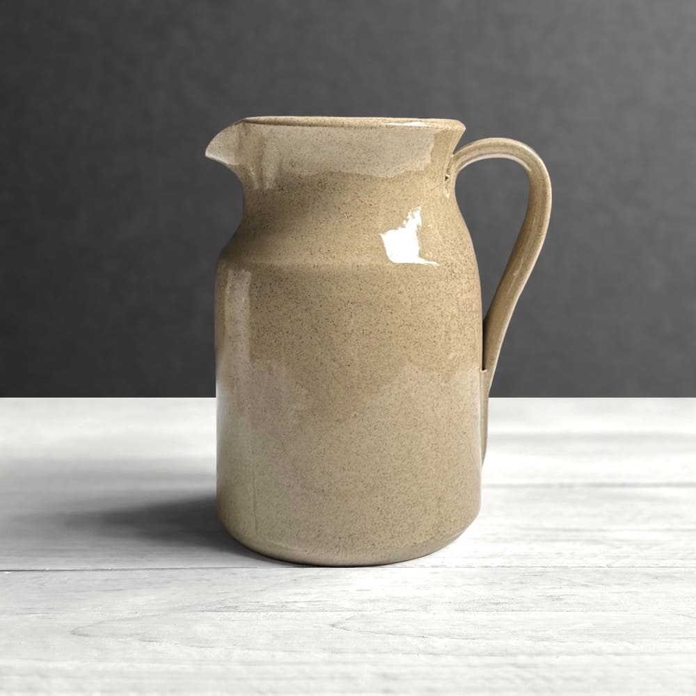 Small Vintage Ceramic Jug - Hand Thrown Stoneware - Moira Pottery